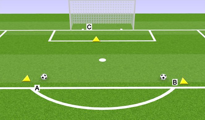 Football/Soccer: GOALKEEPING #6 WARM UP (Goalkeeping: Warm-ups, Moderate)