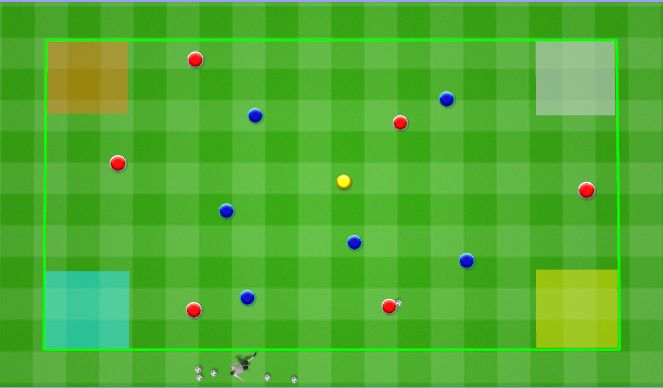 Football/Soccer: Everything switching (Tactical: Switching play, Moderate)