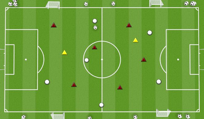 Football/Soccer: SMALL SIDED GAMES #6 (Small-Sided Games, Moderate)