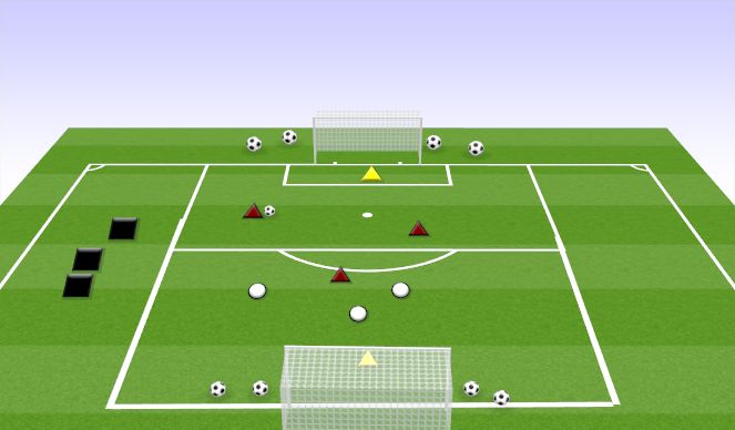 Football/Soccer: SMALL SIDED GAMES #6 (Small-Sided Games, Moderate)