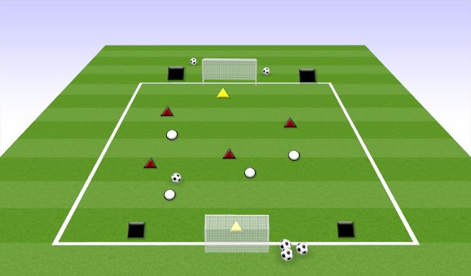 Football/Soccer: SMALL SIDED GAMES #12 (Small-Sided Games, Moderate)