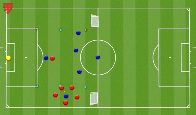 Football/Soccer: Session 6 (Tactical: Switching play, Academy Sessions)