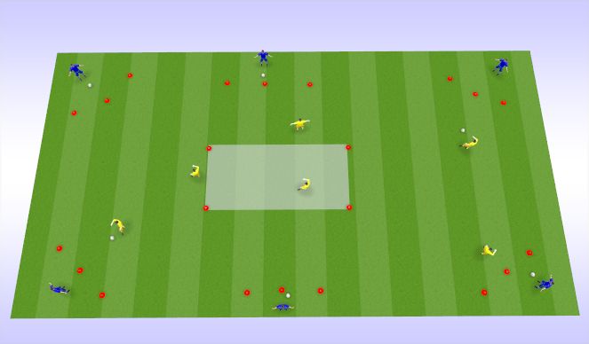 Football Soccer U12 13 Preseason Session Technical General Moderate