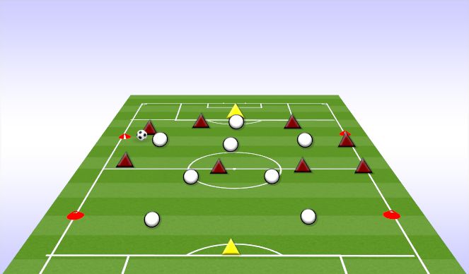 Football/Soccer: DEFENDING PRESSING 8v8 (Tactical: Defensive principles ...