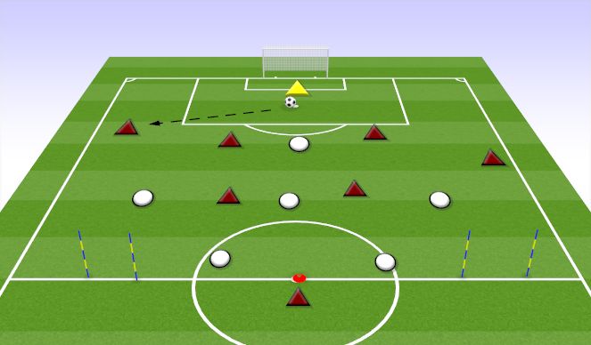 Football/Soccer: DEFENDING #30 PRESSING FULL SESSION (Tactical: Defensive principles, Moderate)