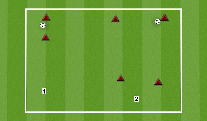 Football/Soccer: DEFENDING WARM UP CLOSE AND SHIFT (Tactical: Defensive ...