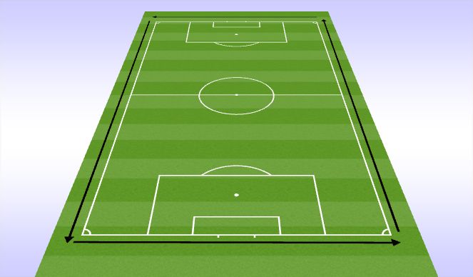 Football/Soccer: Aerobic Intervals (Physical: Endurance, Moderate)