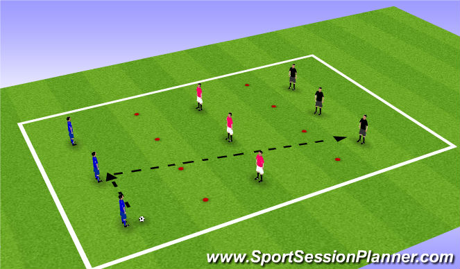 Football/Soccer: Long Passing (Technical: Passing & Receiving , Beginner)