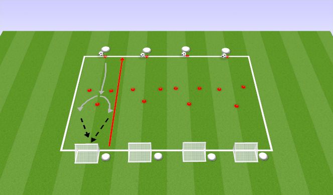 Football/Soccer: YDP WW3: Step over (Technical: Coerver/Individual Skills, Beginner)