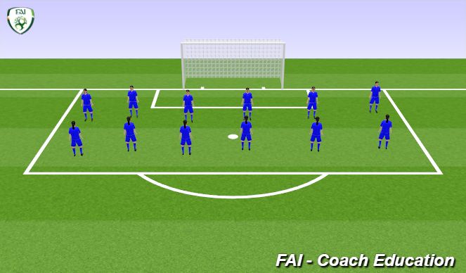 Football/Soccer: MGL U13 Warm up (Warm-ups, Academy Sessions)