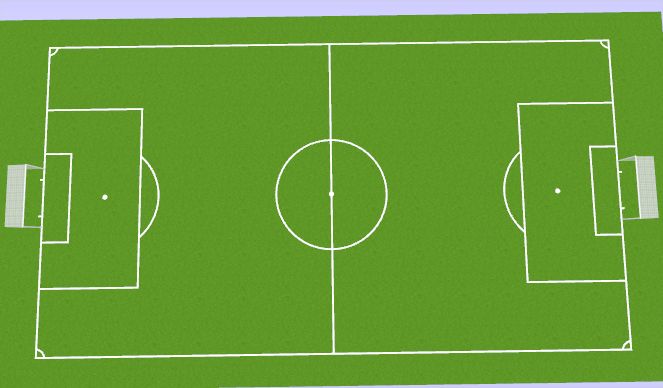Football/Soccer: 2/6 Technical Session - court (Technical: Dribbling ...