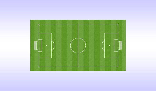 Football/Soccer: Build up. start on one side and finish on the other ...