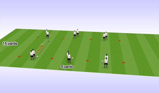 Football/Soccer: FC Storm 7v7 Pre-game warm-up (Warm-ups, Beginner)