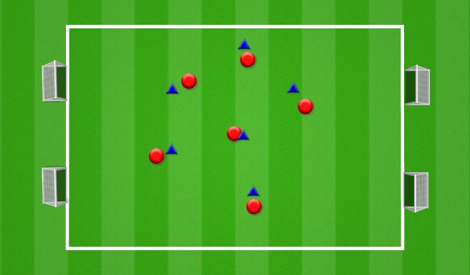 Football/Soccer: Position Specific: Midfield Connection (Tactical: Position specific, Moderate)