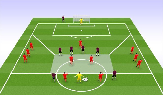 Football/Soccer: passing and movement (Academy: Attacking transition ...