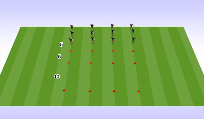 Football/Soccer: Beep Test Warm-Up (Warm-ups, Moderate)
