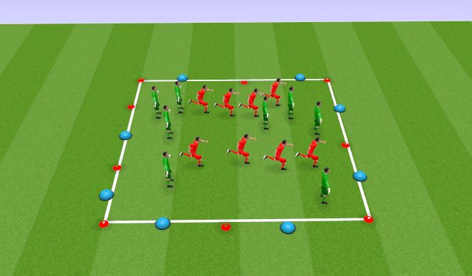 Football/Soccer: defence transition (Academy: Attacking transition game ...
