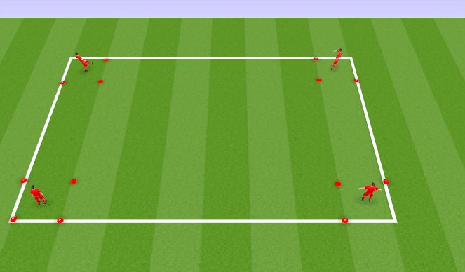 Football/Soccer: 13/03/2023 Low driven pass and transition drill ...