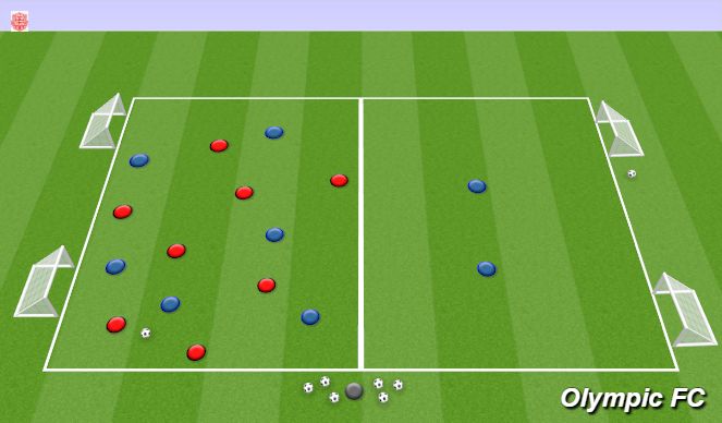 Football/Soccer: Transition Drills (Academy: Attacking transition game ...
