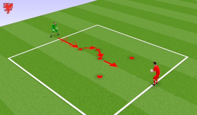 Football/Soccer: Power and Body Weight Transition (Goalkeeping: Agility ...