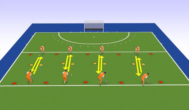 Hockey: KP training 12 13-2-2023 (Tactical: Defensive (Even Numbers ...