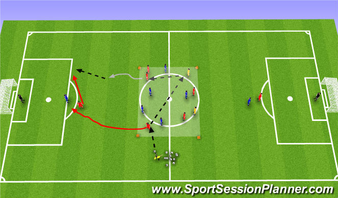 Football/Soccer: Counter Attacking U11s - 21.04.15 (Tactical: Counter attack, Academy Sessions)