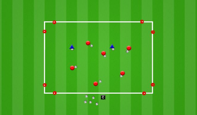 Football/Soccer: MR_W3_Dribble/RWB (Technical: Dribbling and RWB, Beginner)