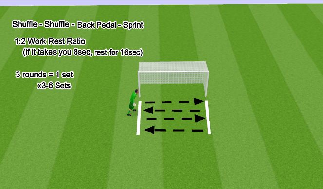 Football/Soccer: gk capacity and agility (Physical: Agility, Moderate)