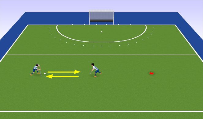 Hockey: HWHC 30-4-23 U6 - U7 (Push passing) (Technical: Passing ...