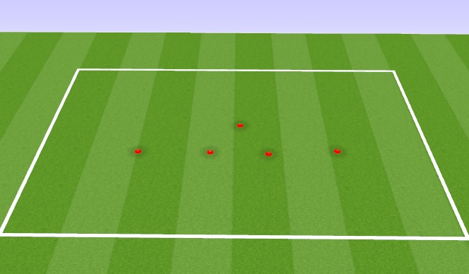 Football/Soccer: 1v1 foundations and striking to goal (Goalkeeping: 1 v ...