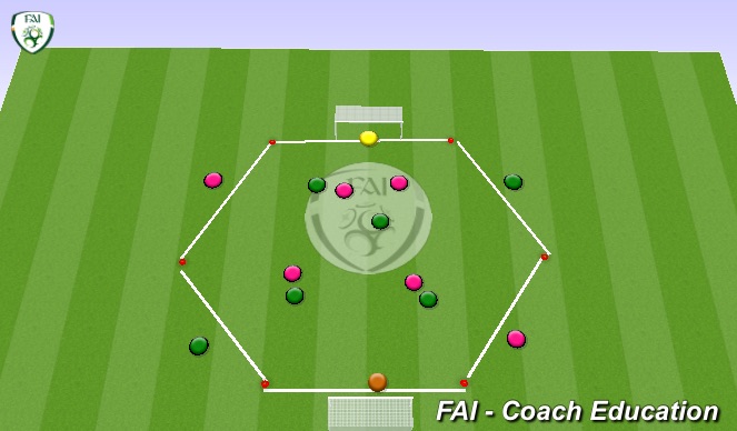 Football/Soccer: Bteam Monday (Tactical: Functional, Academy Sessions)