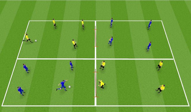 Football/Soccer: FOOT TENNIS (Technical: Ball Control, Moderate)