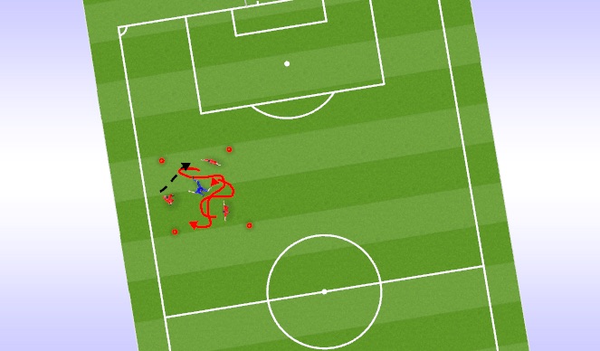 Football/Soccer: Support (Warm-ups, Beginner)