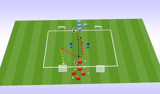 Football/Soccer: WARM UP DRILL WITH BALLS (MB) (Warm-ups, Moderate)