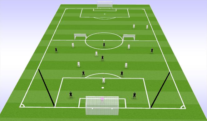 Football/Soccer: Central Build Out Session (Tactical: Playing out from ...
