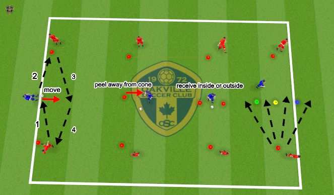 Football/Soccer: Passing and receiving as a CM (Technical: Passing ...