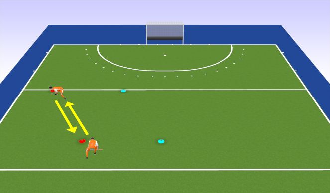 Hockey: KP optie training 8 (Technical: Passing, Under 14s)