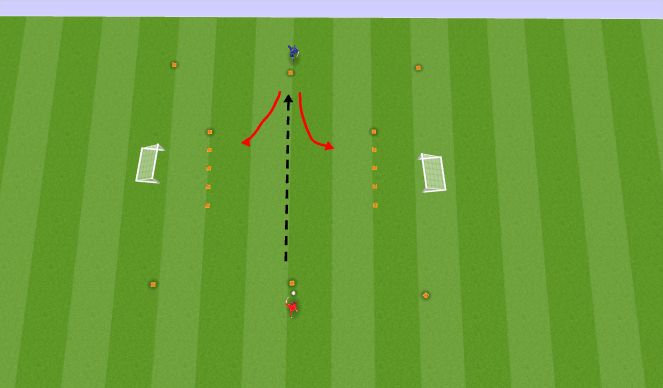 Football/Soccer: sidemoves (Technical: Coerver/Individual Skills, Beginner)
