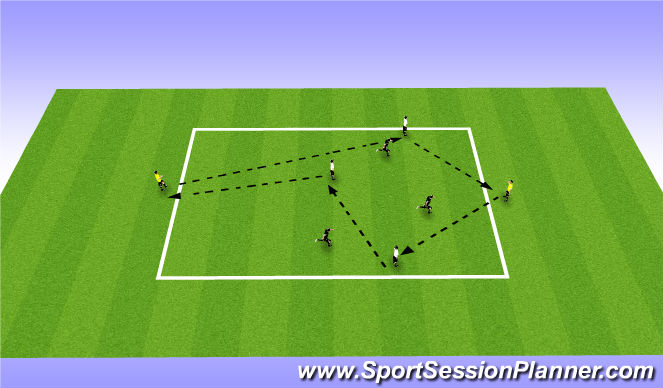 Football/Soccer: Switching the Play (Tactical: Switching play, Moderate)