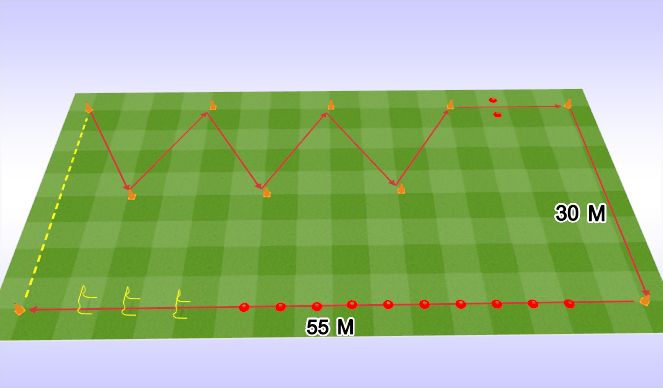 Football/Soccer: W3T1 (Physical: Endurance, Difficult)