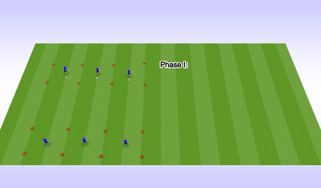 Football/Soccer: Technical session (passing and receiving) (Technical: Passing & Receiving ...