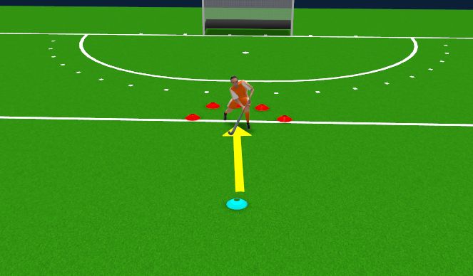 Hockey: Juliette (Physical: Warm-up (Without ball), Under 14s)