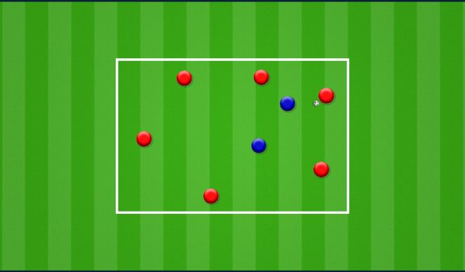 Football/Soccer: Defending - 1v1 into 4v4 (Functional: Defender, Moderate)