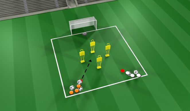 Football/Soccer: Finesse Finishing (Technical: Shooting, Academy Sessions)