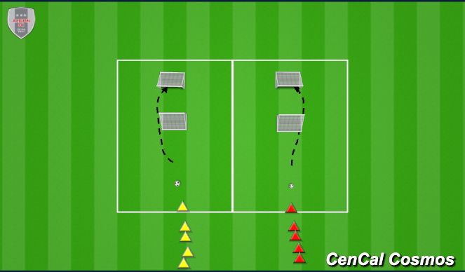 Football/Soccer: G07 8-31 (Tactical: Full game form, Academy Sessions)