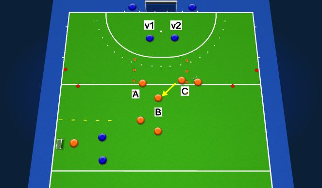 Hockey: HX Hockeyschool 23/24 Blok 1 training 1 (Tactical: Offensive ...