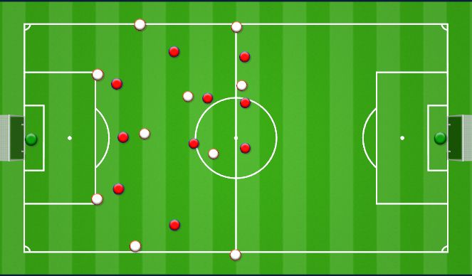 Football/Soccer: Playing out from the back through a press (Academy ...