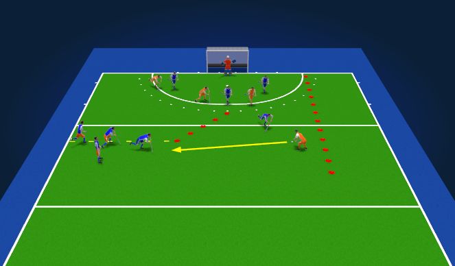 Hockey: KP Training 9 MO14-2 (Technical: Passing, Under 14s)