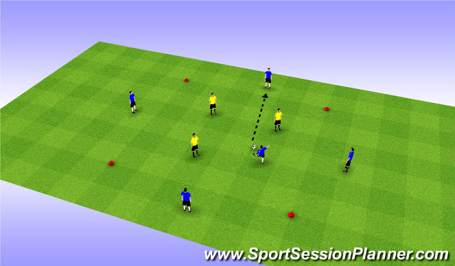 Football/Soccer: Rondo (Technical: Passing & Receiving , Moderate)