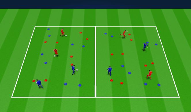Football/Soccer: Passing & Receiving Session 2 (Technical: Passing & Receiving , Beginner)
